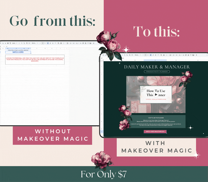 Google Sheets Makeover Magic | Mighty Growth Lab
